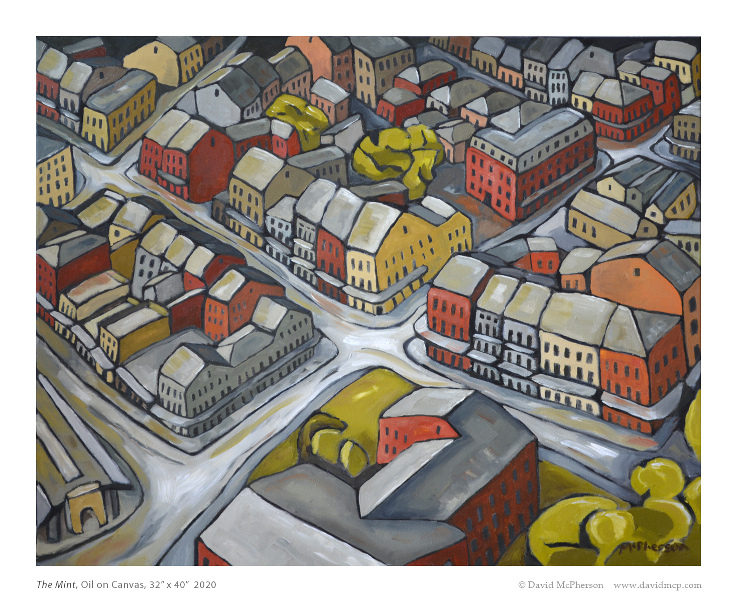 David McPherson - Artist - View Recent Paintings